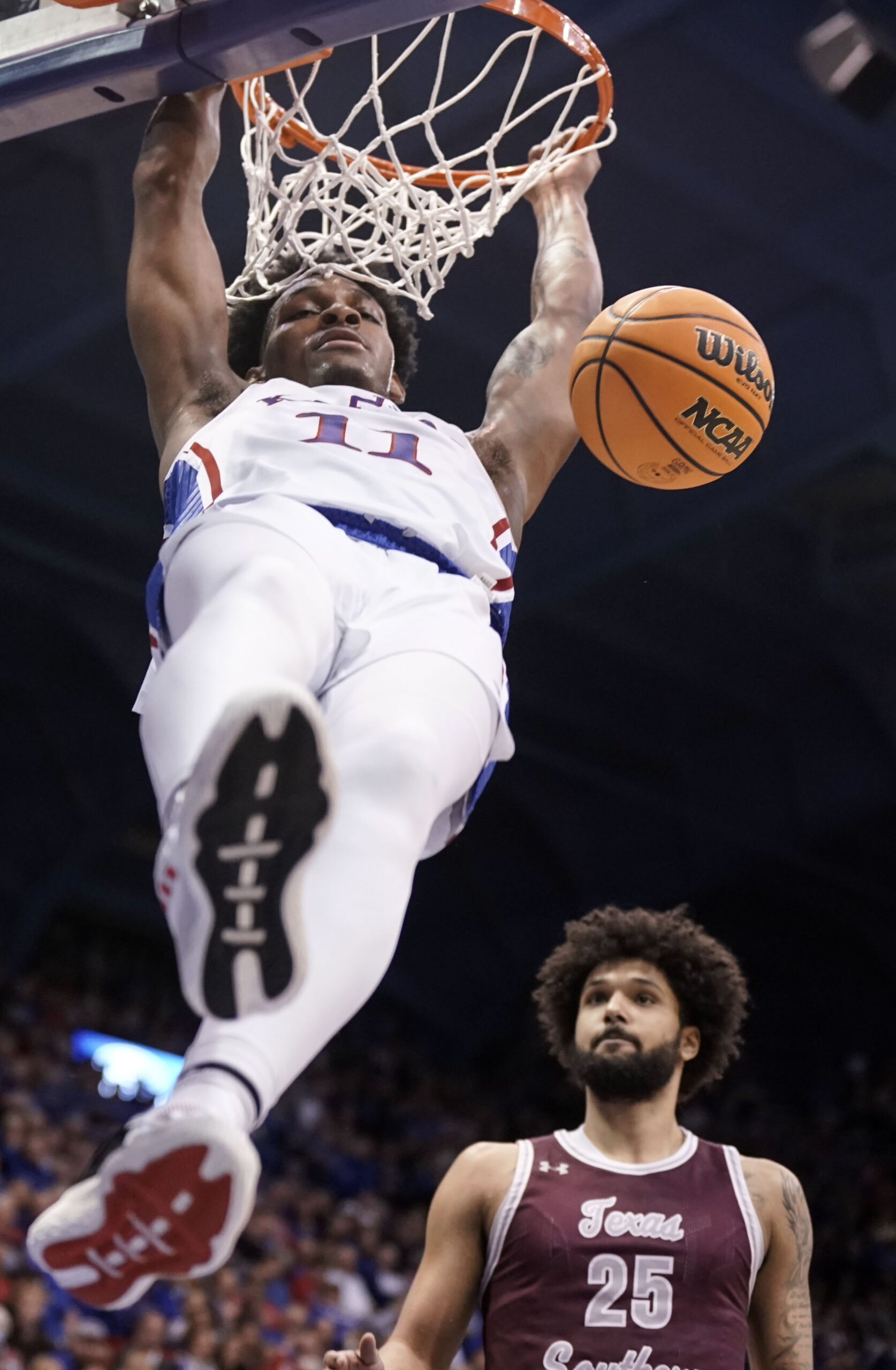 Jayhawks encouraged by freshman guard MJ Rice’s big night, ready to see ...